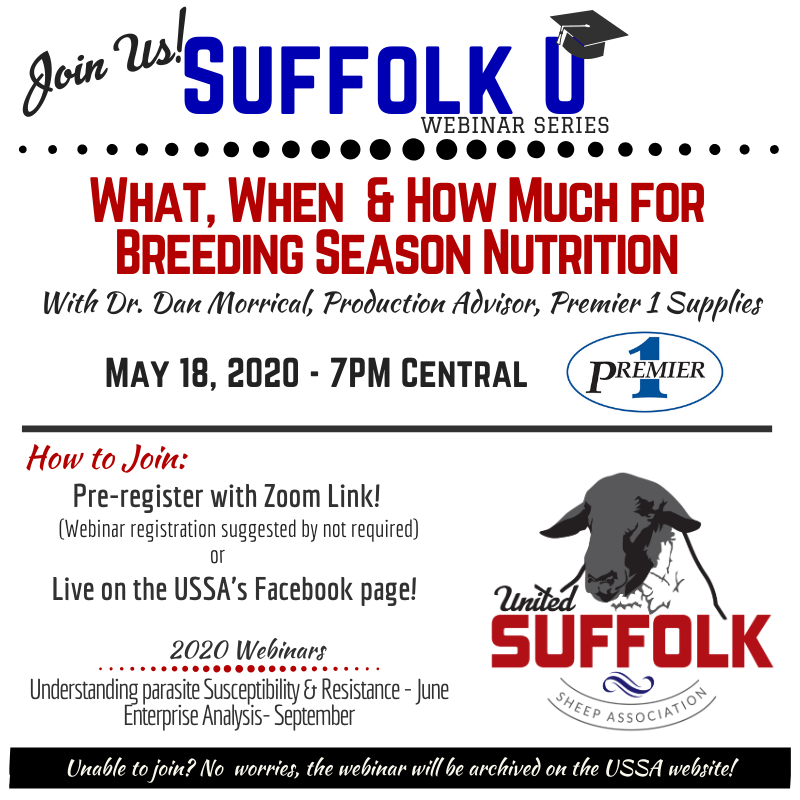 Webinar: What, When & How Much for Breeding Season Nutrition by United ...